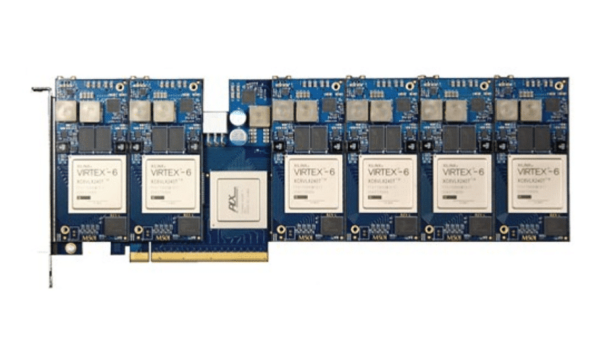 2 mil Processadores Intel Dual-Core ou uma placa com 6 FPGAs Xilinx Virtex?