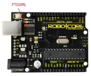 Placa Arduino da Robocore - BlackBoard - Embarcados