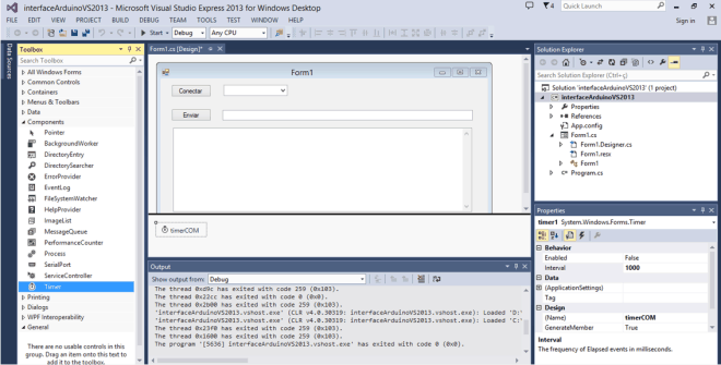 Comunicação Serial com C# e Arduino - Parte 1 - Embarcados