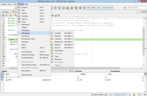 Microchip: MPLAB X e MPLAB XC – parte 2. - Embarcados
