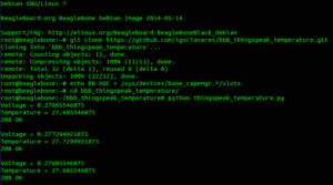 Beaglebone Black - Tutorial de IoT com ThingSpeak - Embarcados