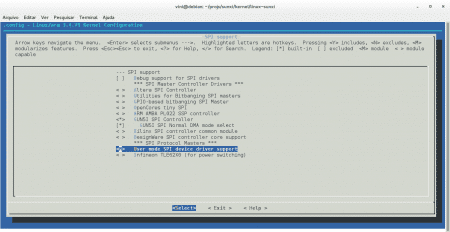 Comunicação SPI em Linux com driver - Embarcados