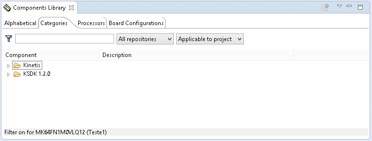 Aplicação com o KSDK e o Processor Expert - Embarcados