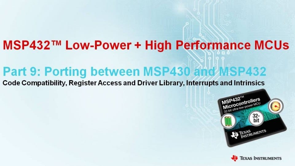 Curso da Texas Instruments MSP432 - Embarcados