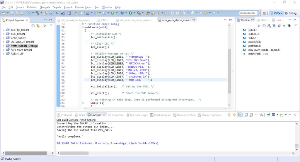 e2studio da Renesas: Primeiros passos - Embarcados