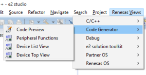 e2studio da Renesas: Primeiros passos - Embarcados