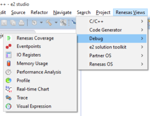 e2studio da Renesas: Primeiros passos - Embarcados
