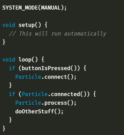 Modos de conexões da Particle Electron - Embarcados