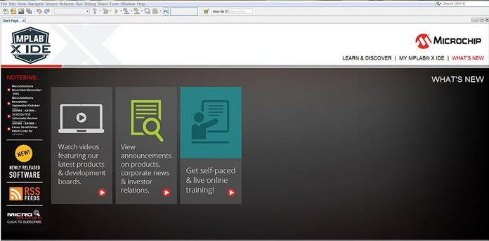 Ambiente de desenvolvimento integrado MPLAB X IDE - Embarcados