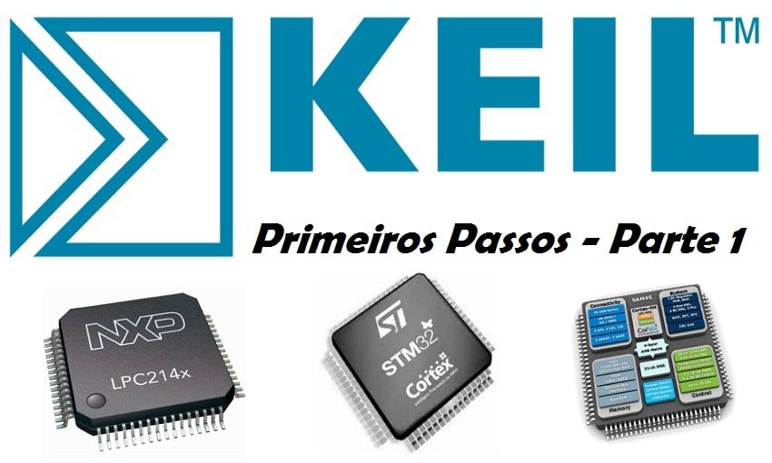 uVision4-Keil para criar um projeto ARM - Embarcados