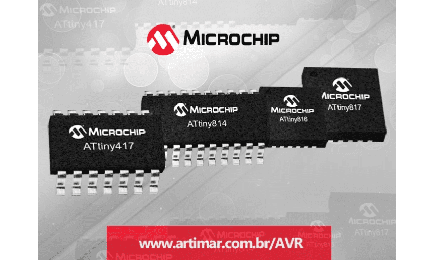 Nova geração de MCUs tinyAVR Microchip - Embarcados