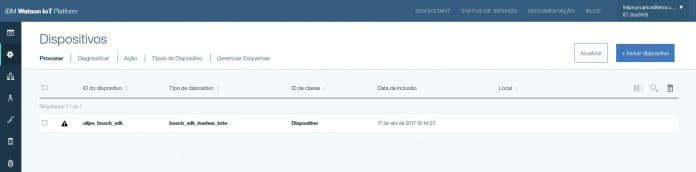 Conectando o Bosch XDK Sensor ao IBM Bluemix IoT Platform