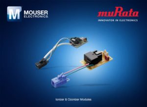 Módulos Ionizadores e Ozonizadores da Murata - Embarcados