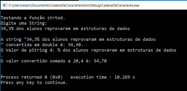 Cadeia de Caracteres - Funções de Conversão - Embarcados