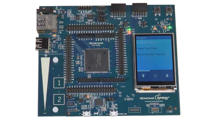 GUIX Studio: interfaces gráficas com a Plataforma Renesas Synergy™