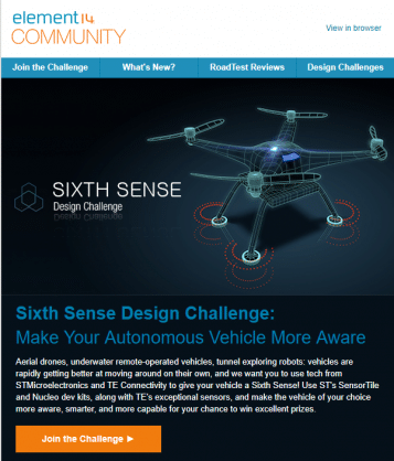 Participe da comunidade element14 (element14 Community)