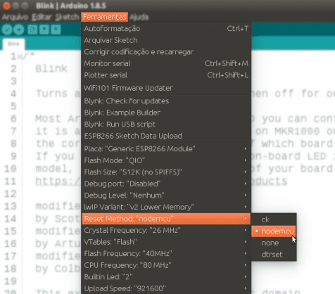 Análise do circuito gravador para ESP8266 - Embarcados
