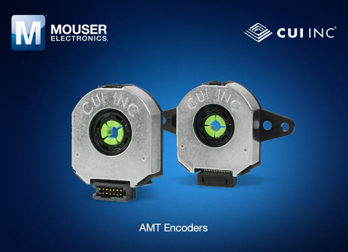 Encoders CUI AMT: modulares para ambientes agressivos