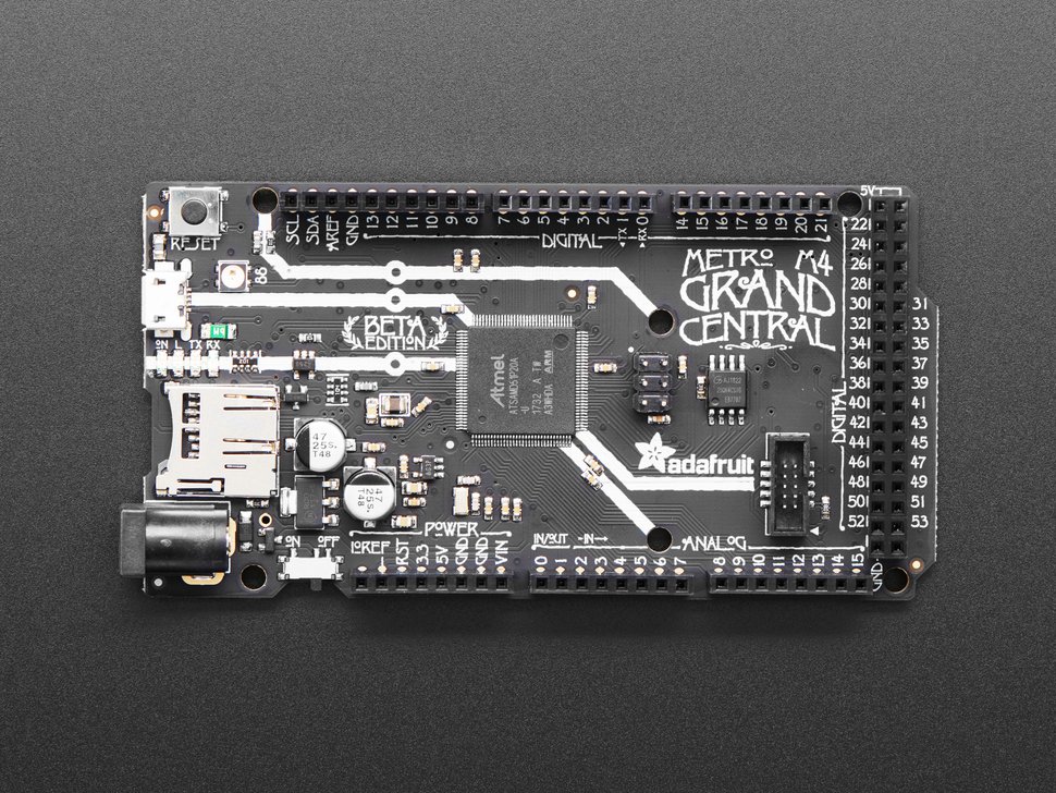 Adafruit Grand Central M4 Express: Uma super placa! - Embarcados