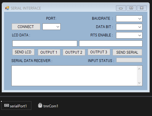 Interface Gráfica em C# para Comunicação Serial (UART) - Embarcados