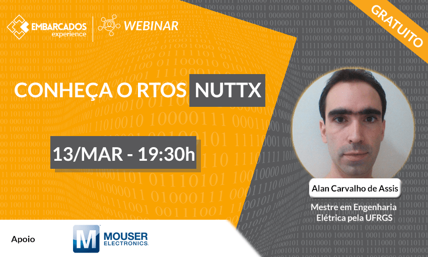 Webinar: Conheça o RTOS NuttX - Embarcados