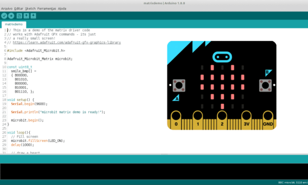 Programe a Micro:bit com Arduino IDE - Embarcados