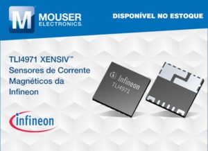 Sensores de corrente magnéticos TLI4971 XENSIV da Infineon Technologies ...