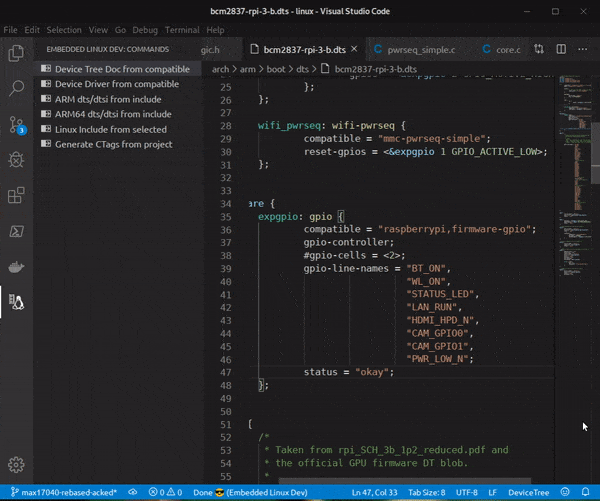 Extensão do VS Code para Kernel Linux Embarcado - Embarcados