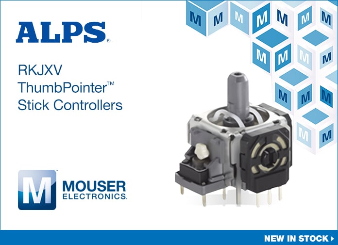 Joysticks industriais compactos de alta precisão - Embarcados