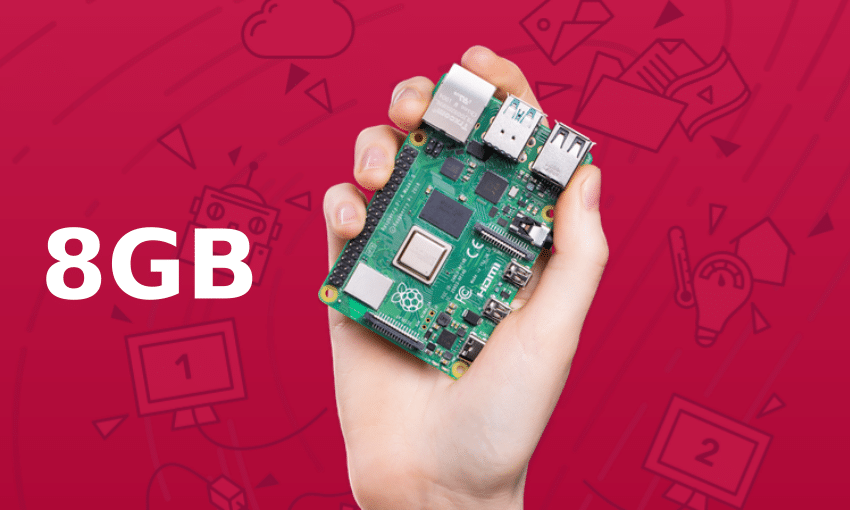 Nova Raspberry Pi 4 com 8GB de RAM - Embarcdos