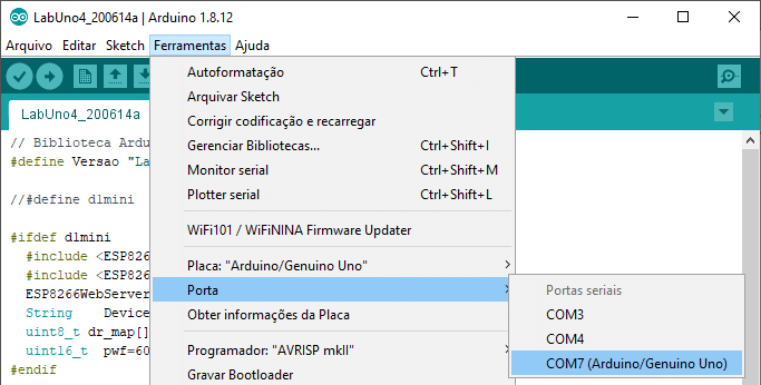 Osciloscópio de 4 canais com Arduino Uno - Embarcados