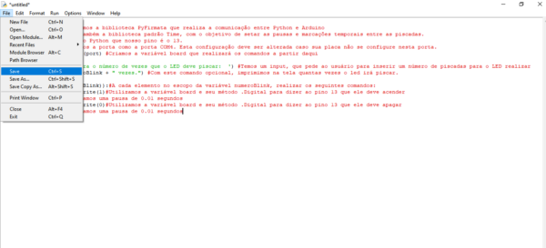Programando Arduino com Python - Primeiros passos - Embarcados