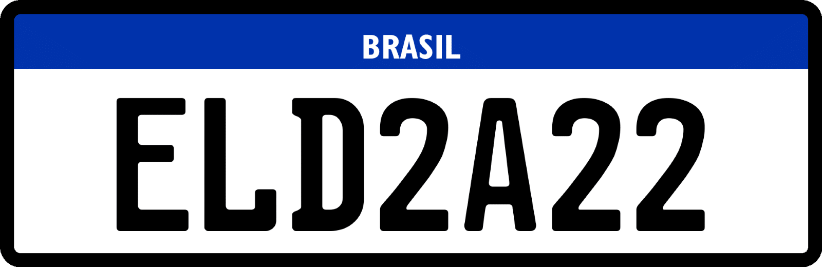 Modelo para identificação dos caracteres da placa Embarcados