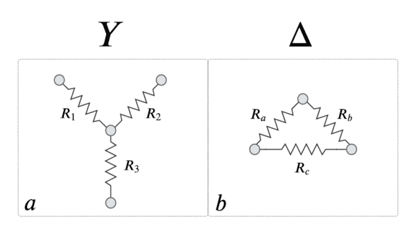 Transformação Y-Delta (Estrela-Triângulo) - Embarcados