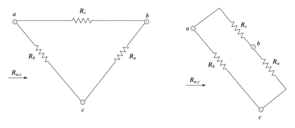 Transformação Y-Delta (Estrela-Triângulo) - Embarcados