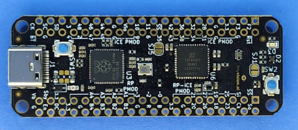 Pico-Ice: FPGA Lattice iCE40UP5K + RP2040