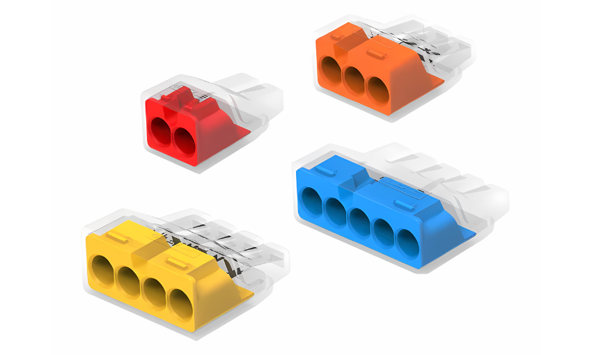 Conectores de fio Push Grip da TE Connectivity