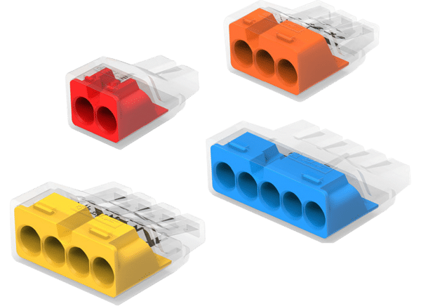 Conectores de fio Push Grip da TE Connectivity