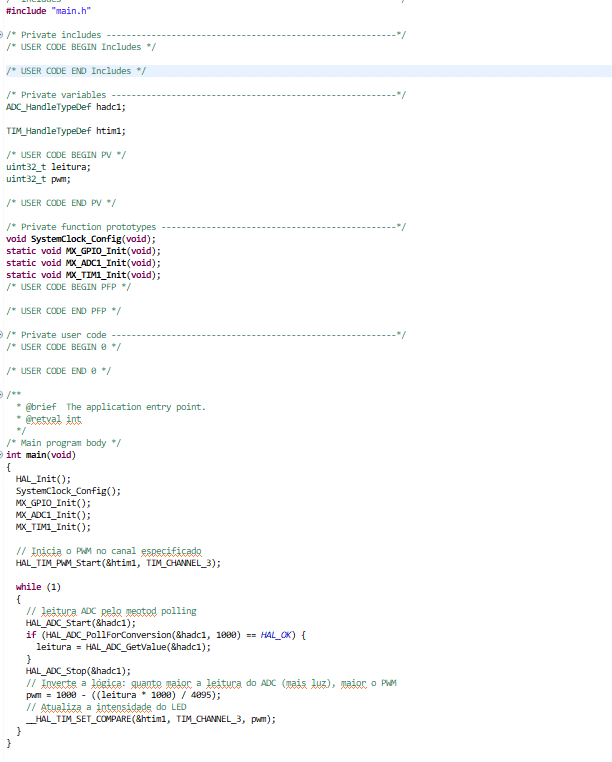 Projeto Iluminação Automatizada com LDR e Franzininho C0