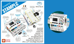 StamPLC - Controlador Lógico Programável (PLC) da M5Stack