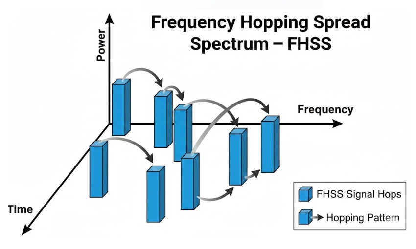 Frequency Hopping Spread Spectrum (FHSS)